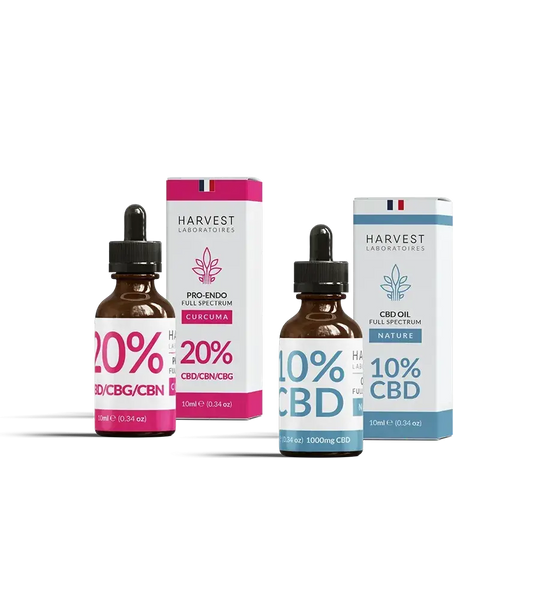 Endometriosis Pack - Pro-Endo Oil + CBD Oil 10% Full Spectrum| Pack ...
